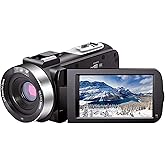 Amazon.com : Video Camera 2.7K Camcorder Ultra HD 36MP Vlogging Camera for YouTube IR Night ...