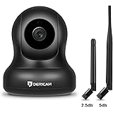 Amazon.com : Dericam 1080P Home Wireless Security Camera, Pan/Tilt ...