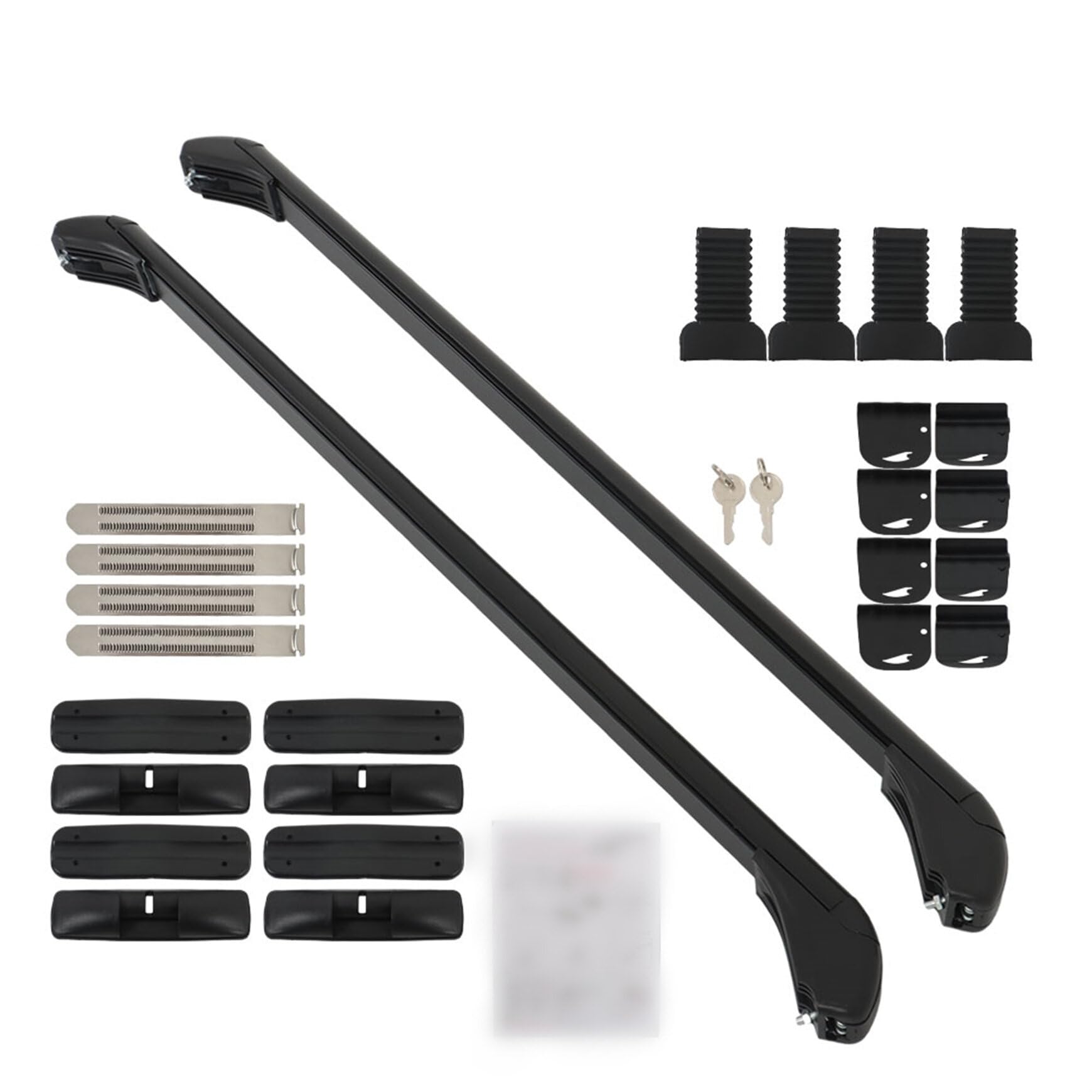 Silscvtt 2Pcs 43 Inch Universal Car Top Roof Cross Bar Luggage Cargo ...