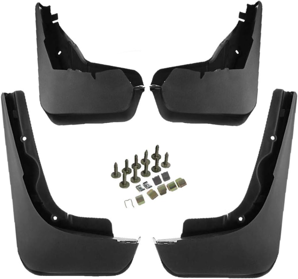 Amazon.com: Set of 4 Front and Rear Mud Flaps Splash Guards Set for ...