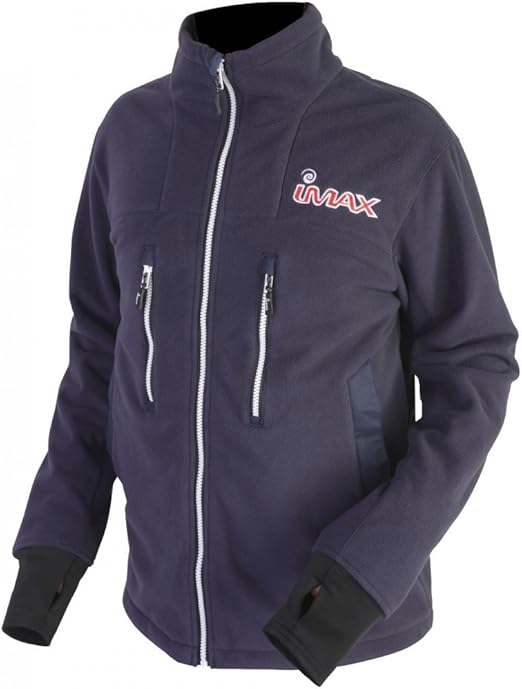 Imax Navy Blue Fleece Jacket Small: Amazon.co.uk: Clothing
