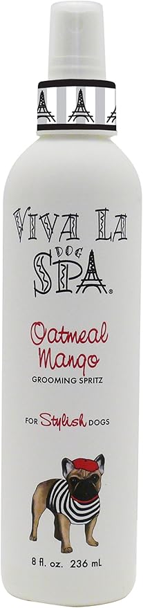 Amazon.com : Viva La Dog Spa Oatmeal Mango Spritz Grooming Spray, 8 ...