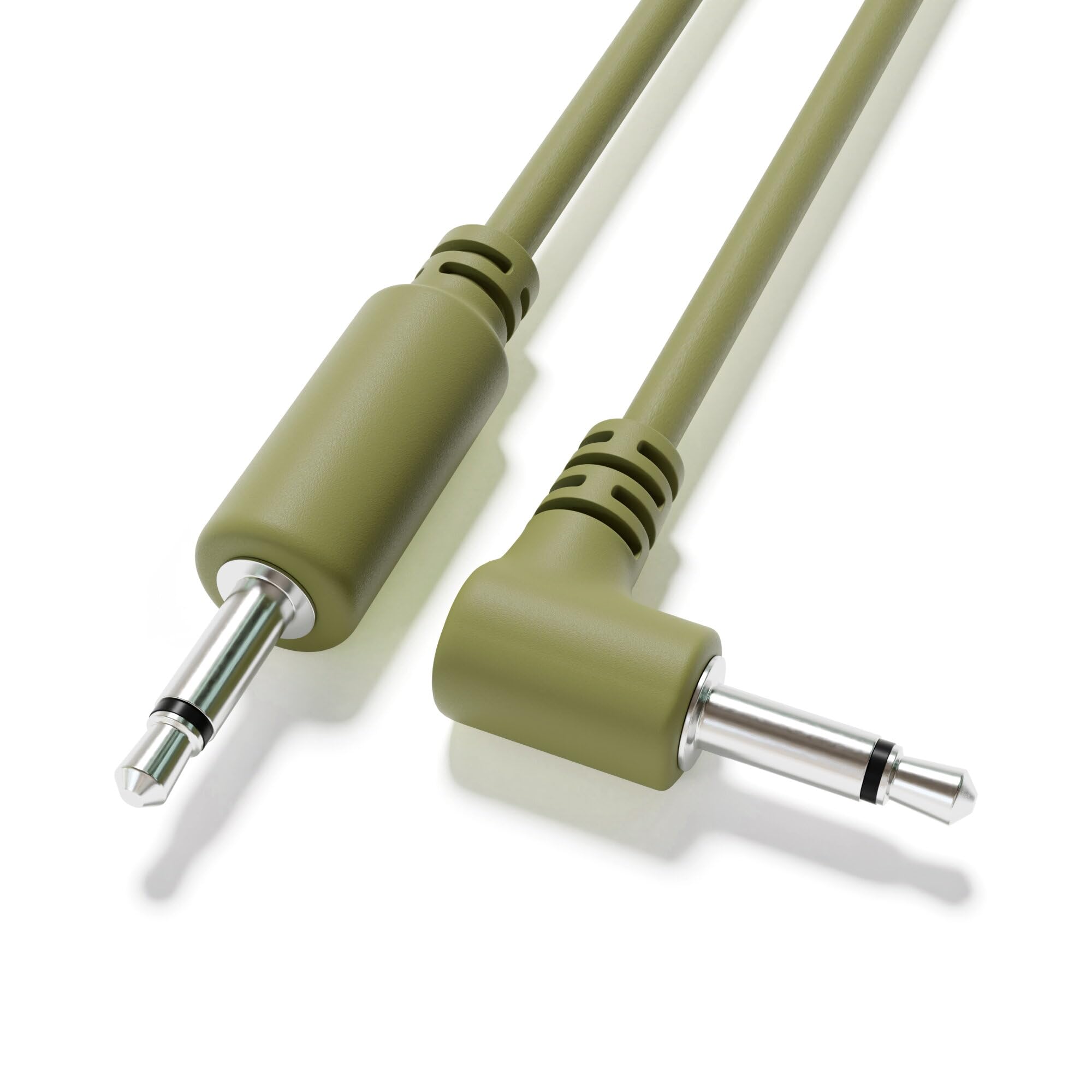 ExcelValley - 5-Pack Hybrid Mono Modular Patch Cables TS 3.5mm 1/8 ...