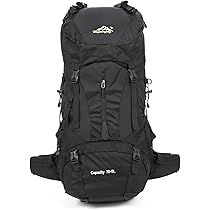 Loowoko 50L Hiking Backpack, Waterproof Camping Nepal Ubuy