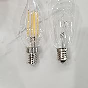 24-Pack Edison Replacement Light Bulbs, 7-Watt E17 Screw Base ST40 ...
