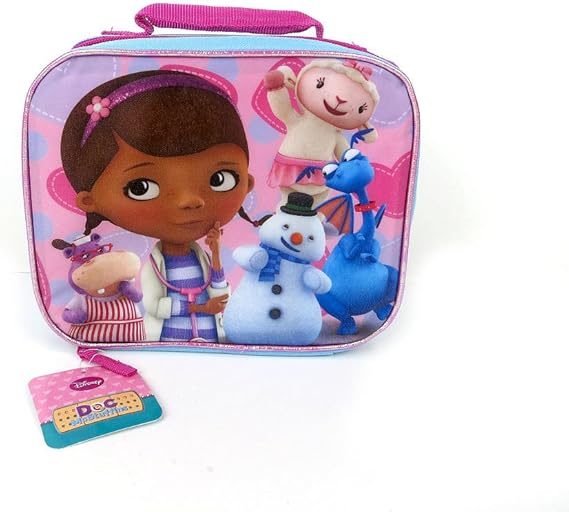 Amazon.com: Disney Doc McStuffins Lunchbox Lunch Bag Rectangular ...