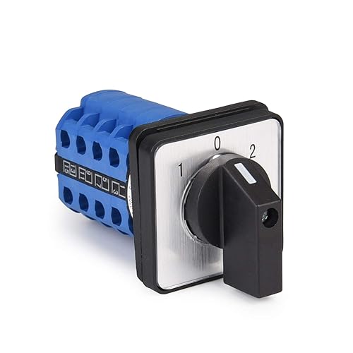 APIELE Changeover Selector Switch 20A 3 Position 16 Terminals Poles ...