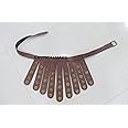 Amazon.com: NauticalMart Medieval LARP Brown Leather TASSETS Belt ...