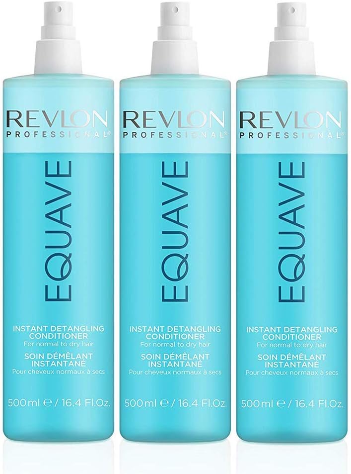 3 x 500 ml Revlon Equave hydro detangling conditioner: Amazon.co.uk ...