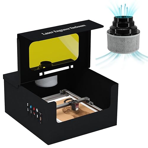 Laser Engraver Enclosure with Filter, 27.55 * 27.55 * 15.75" Foldable ...