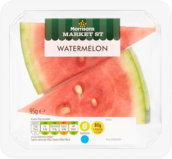 Morrisons Watermelon Fans, 95 g: Amazon.co.uk: Grocery