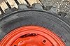 Set of 4-Galaxy Tires 5.70-12 XD2010 Skid Steer Tires on Wheels/Rims (5 ...