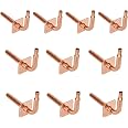 Amazon.com: Pack of 10 Copper Stub Out Elbows with Wall Flange Stub Out ...