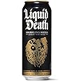 Amazon.com: Liquid Death Sparkling Mountain Spring Water, 16.9 FZ