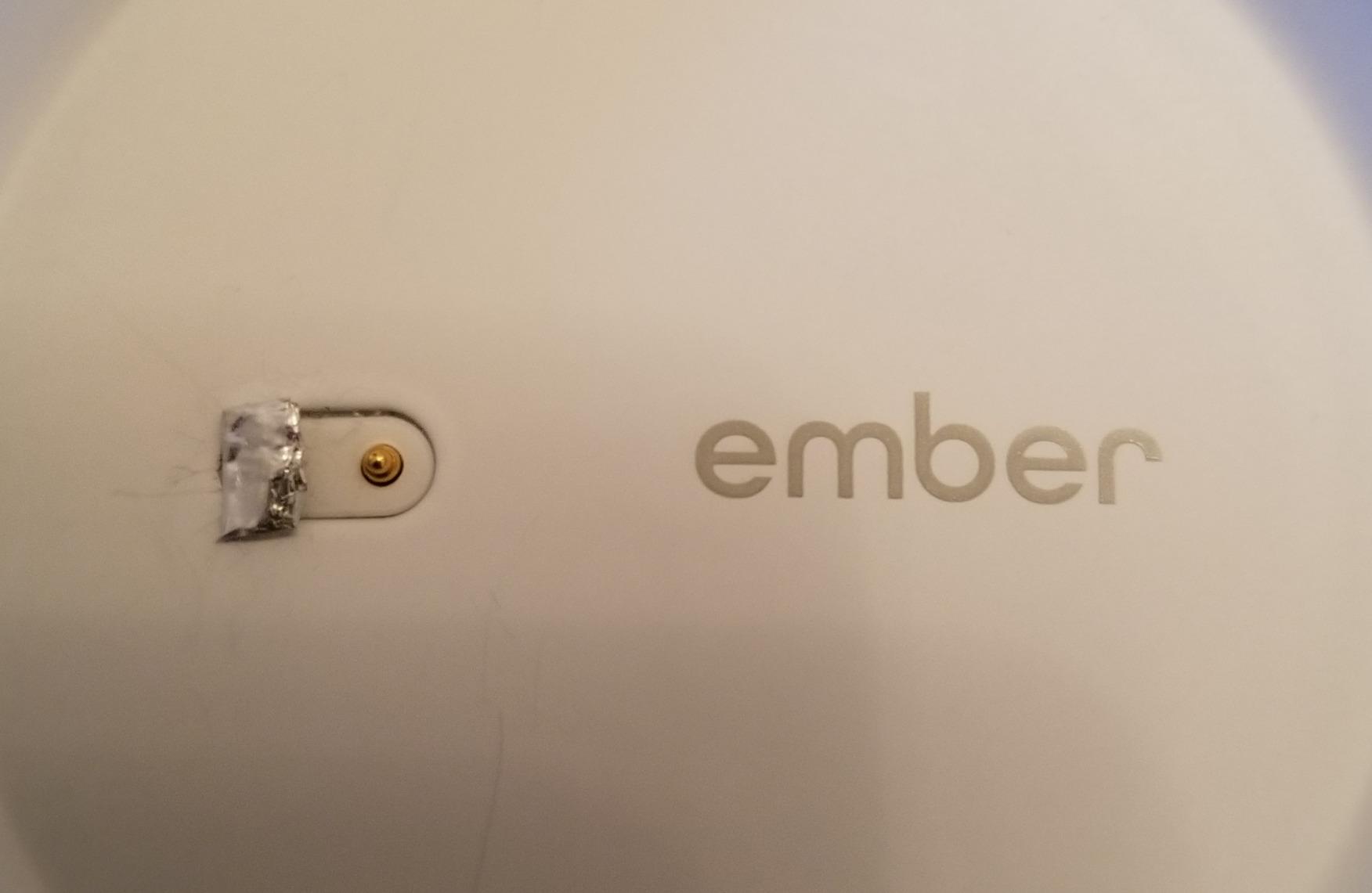 Simple temporary fix when charging pin sticks down in coaster