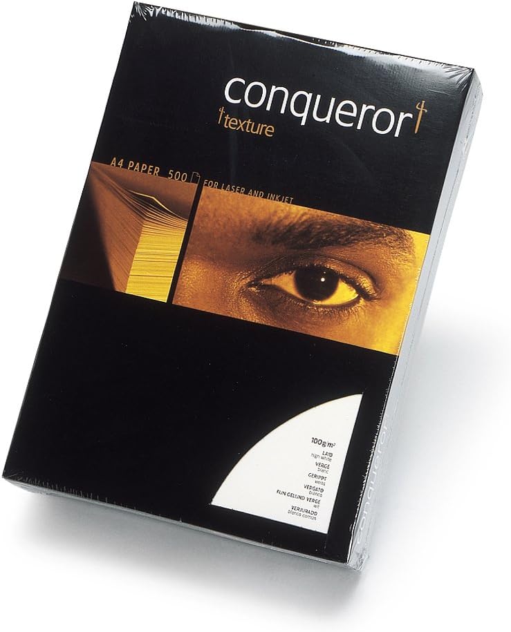 Conqueror A4 Paper High White Wove Watermark 500 Sheets – BigaMart
