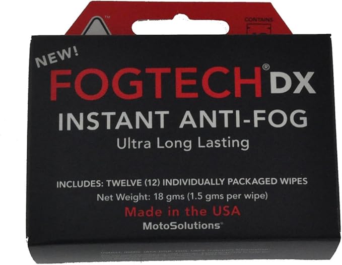 Fogtech DX Anti-Fog Wipes (12 individual wipes) by FogTech: Amazon.co ...