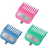 Amazon.com: Clipper Guards Set Compatible with Andis Master, Oster Fast ...