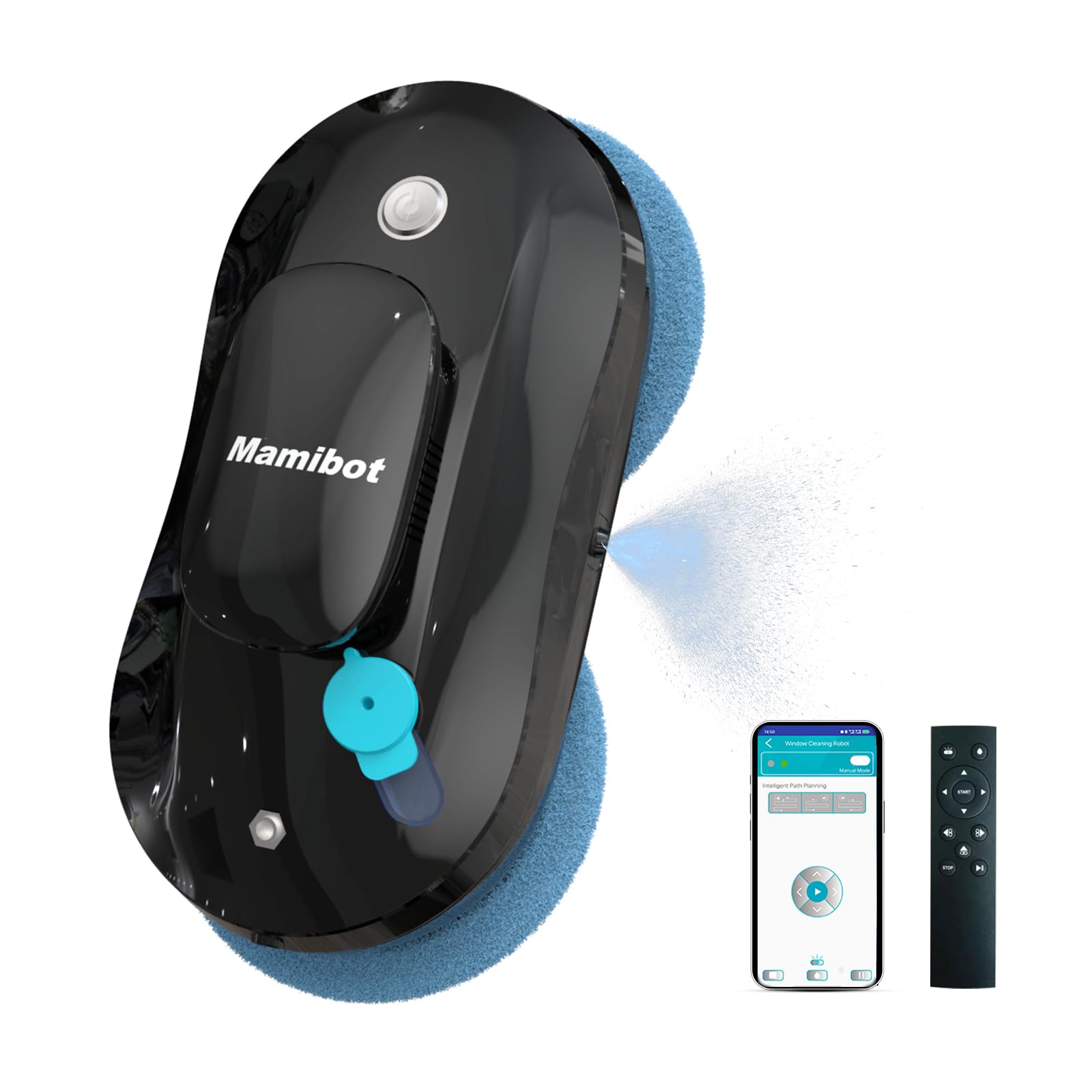 Mamibot Window Cleaner Robot,Automatic Water Spray Window Washing ...