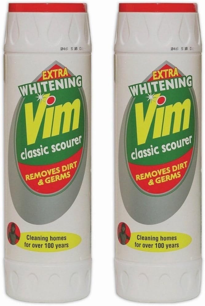Vim Vim Classic Scouring Powder 500G x 2: Amazon.co.uk: Kitchen & Home