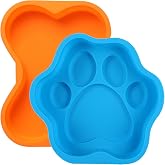 Amazon.com: Silicone Dog Bone Shape Cake Pan for Puppy Birthday Cake ...