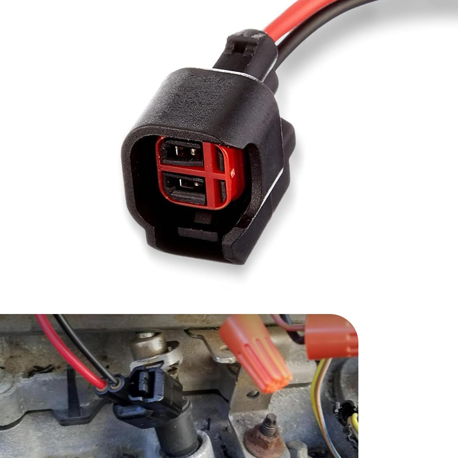 Mua 1 PC EV6 EV14 Car Injector Connector Plug Wire Replacement ...