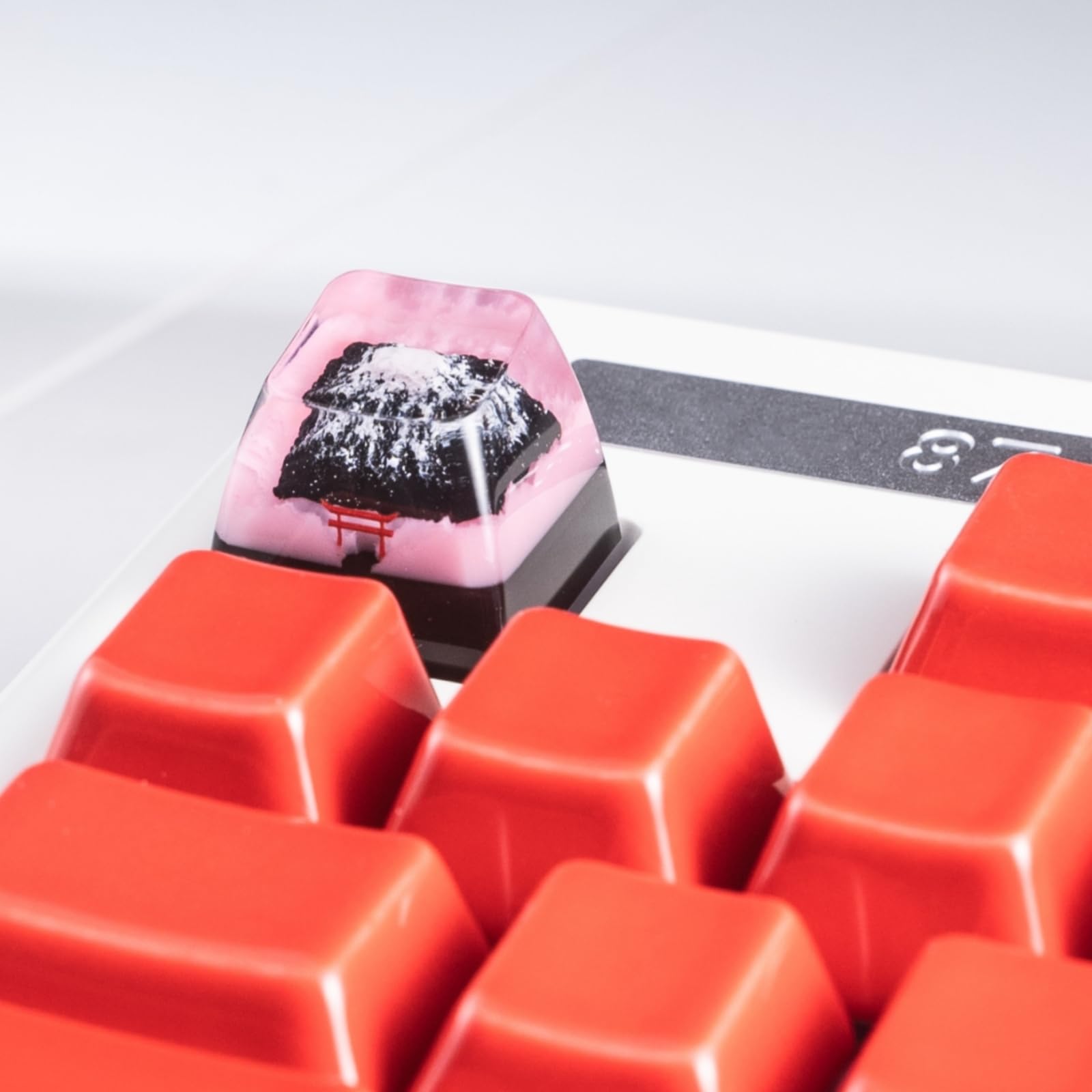 Mua REDQIN Artisan Keycap - Mount Fuji Sakura Custom Keycaps Esc Resin ...