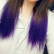 DIRECTIONS Violet Semi-Permanent Hair Colour - 88ml Tub: Amazon.co.uk ...