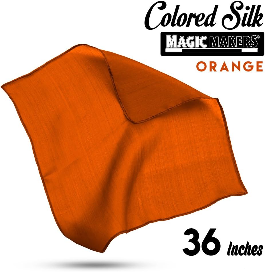 Magic Makers 36 Inch Orange Color Silk – Professional Grade – BigaMart