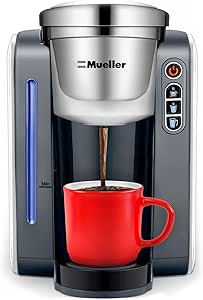 Amazon.com: Mueller Single Serve Pod Compatible Coffee Maker Machine ...