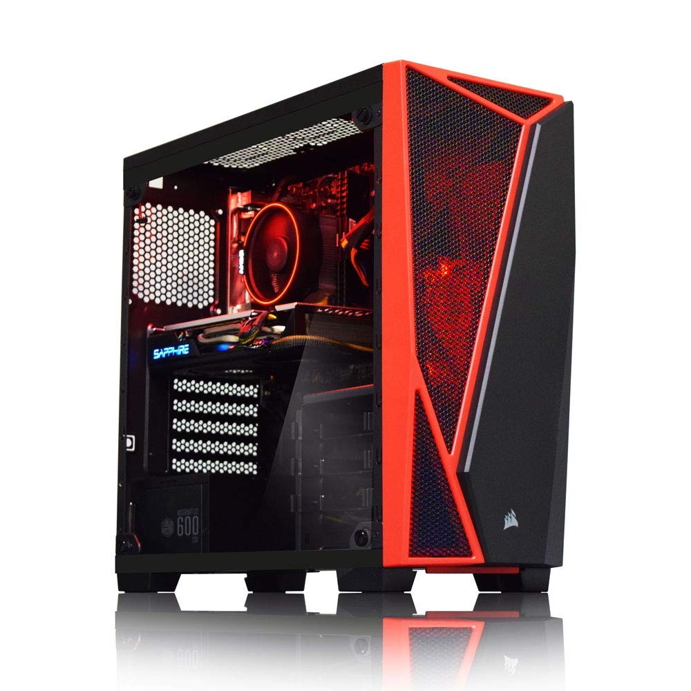 ADMI Desktop Gaming PC: AMD Ryzen 5 3600X 4.4GHz, GTX 1660Ti 6GB, 16GB ...