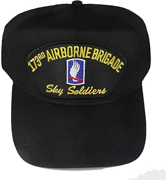 Amazon.com: 173rd Airborne Brigade Veteran HAT with Sky Soldiers and ...