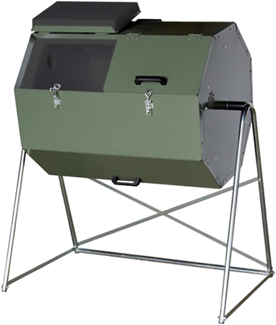 Joraform 'Little Pig' Rotational Composter - 125L Capacity, Food Waste ...