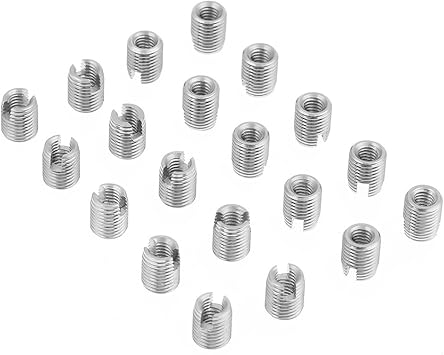 Helicoidal Reparación Inserto Tornillo Rosca Inserto Auto Ranurado ...