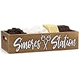 Amazon.com: S'mores Station Box with Handles, Outdoor Kitchen Camping ...