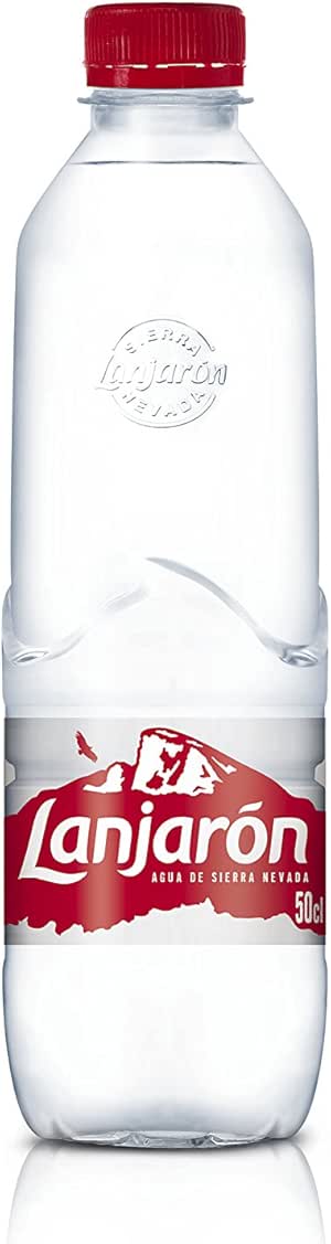 Lanjarón Agua Mineral Natural - Pack de 24 Botellas x 0.5 l - Total: 12 ...
