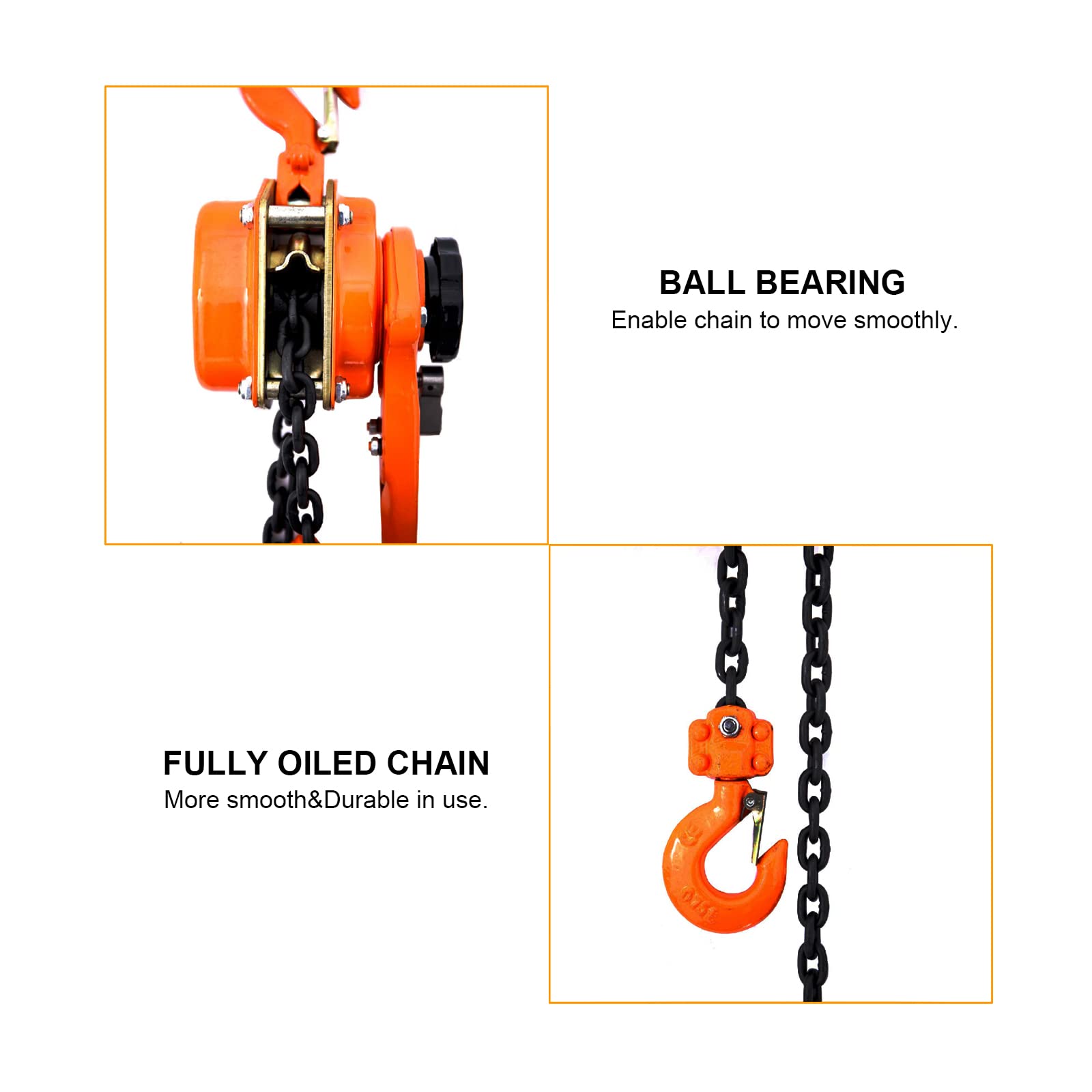 Mua Lever Chain Hoist 3300lbs 10ft 1-1/2 ton Come Along Ratchet Puller ...
