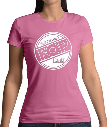 FOP Hair Dressing Pomade - Womens T-Shirt - 10 Colours: Amazon.com.au ...