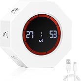 Amazon.com: Kaflin Rechargeable Visual Timer, 8-Angle Auto-Rotating Screen with Gravity Sensor ...