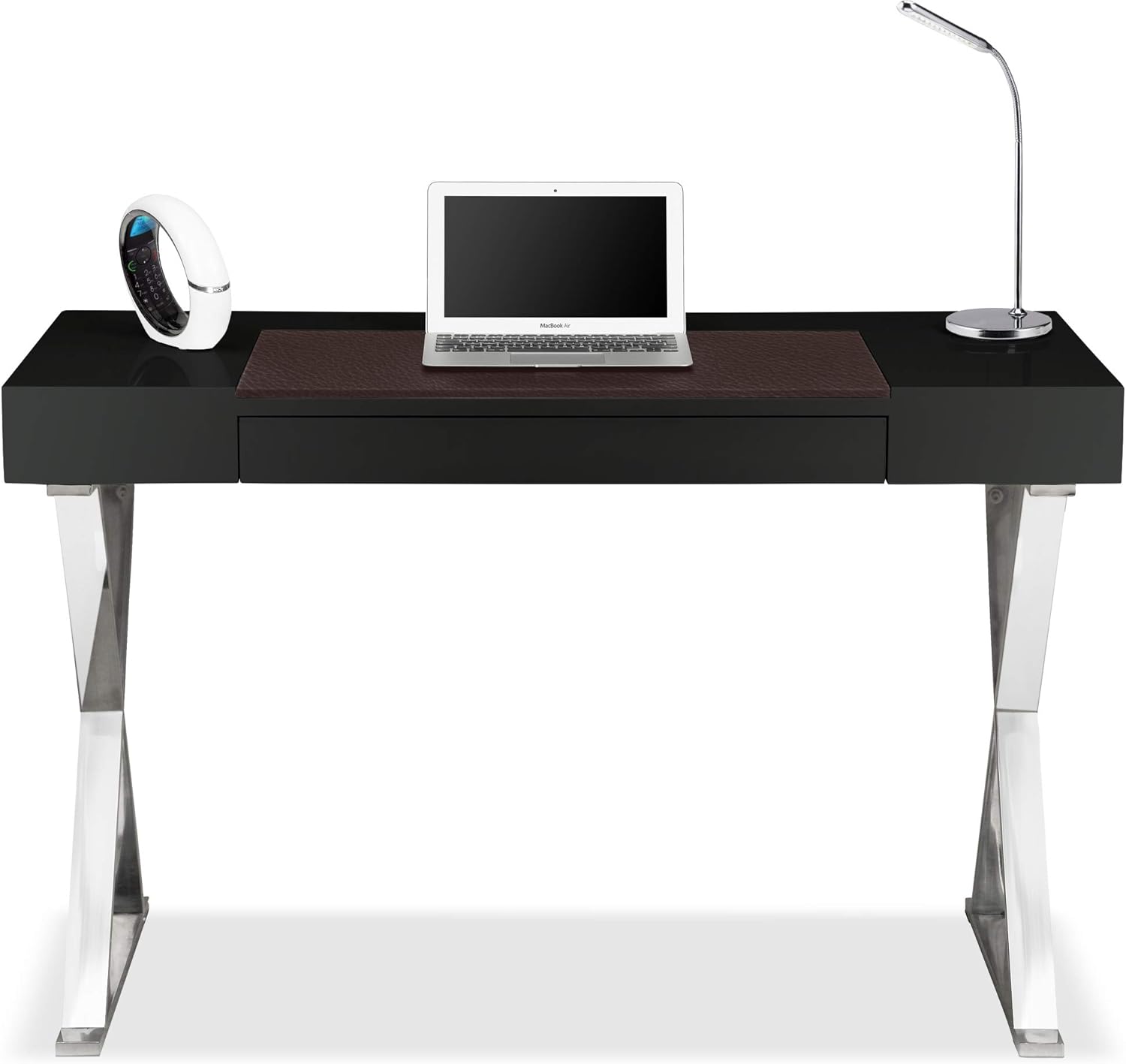 Centurion Supports ADONIS Gloss Black Ergonomic Home Office Luxury ...