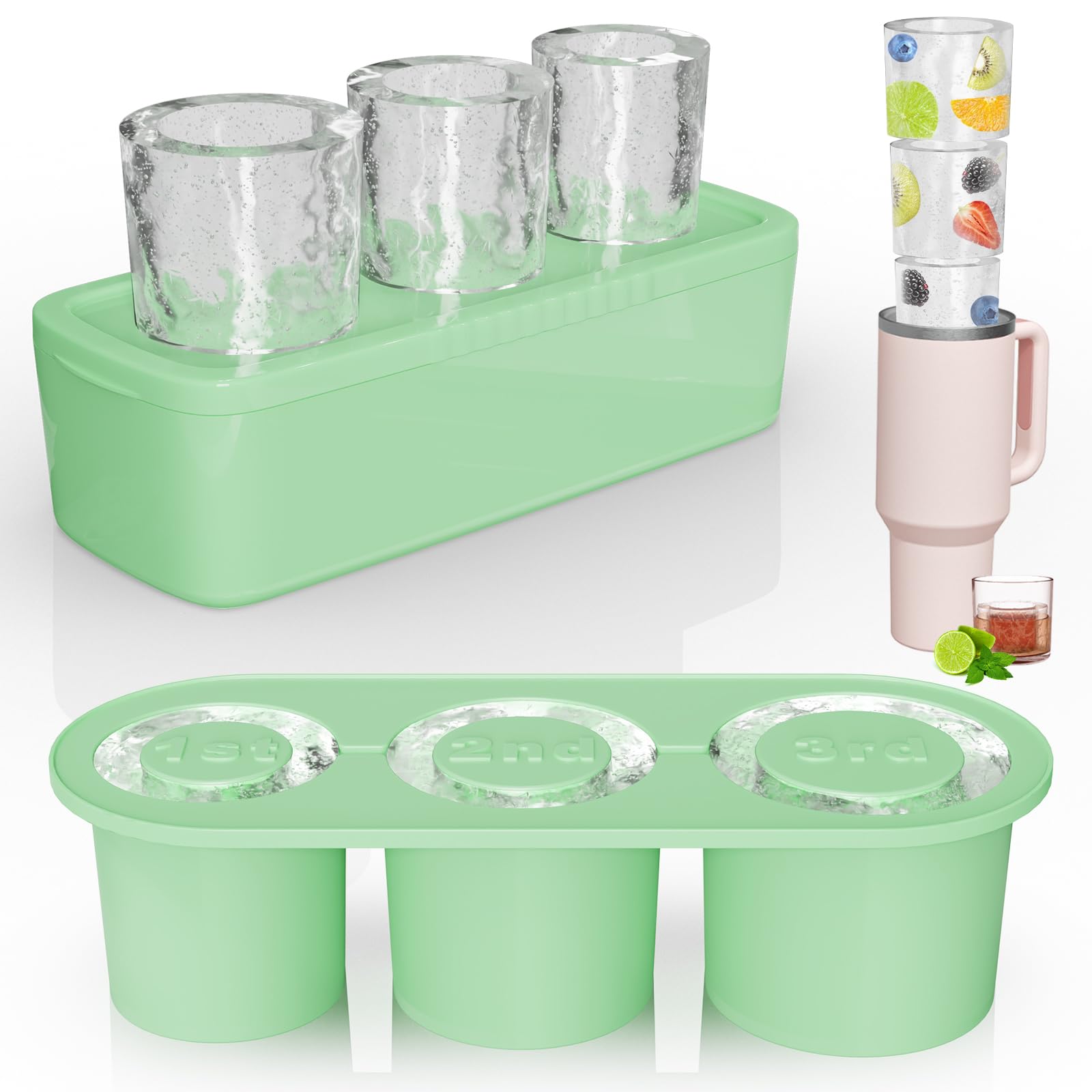 Ice Cube Tray Mold for Stanley 40oz 30oz 20oz Tumbler Accessories ...