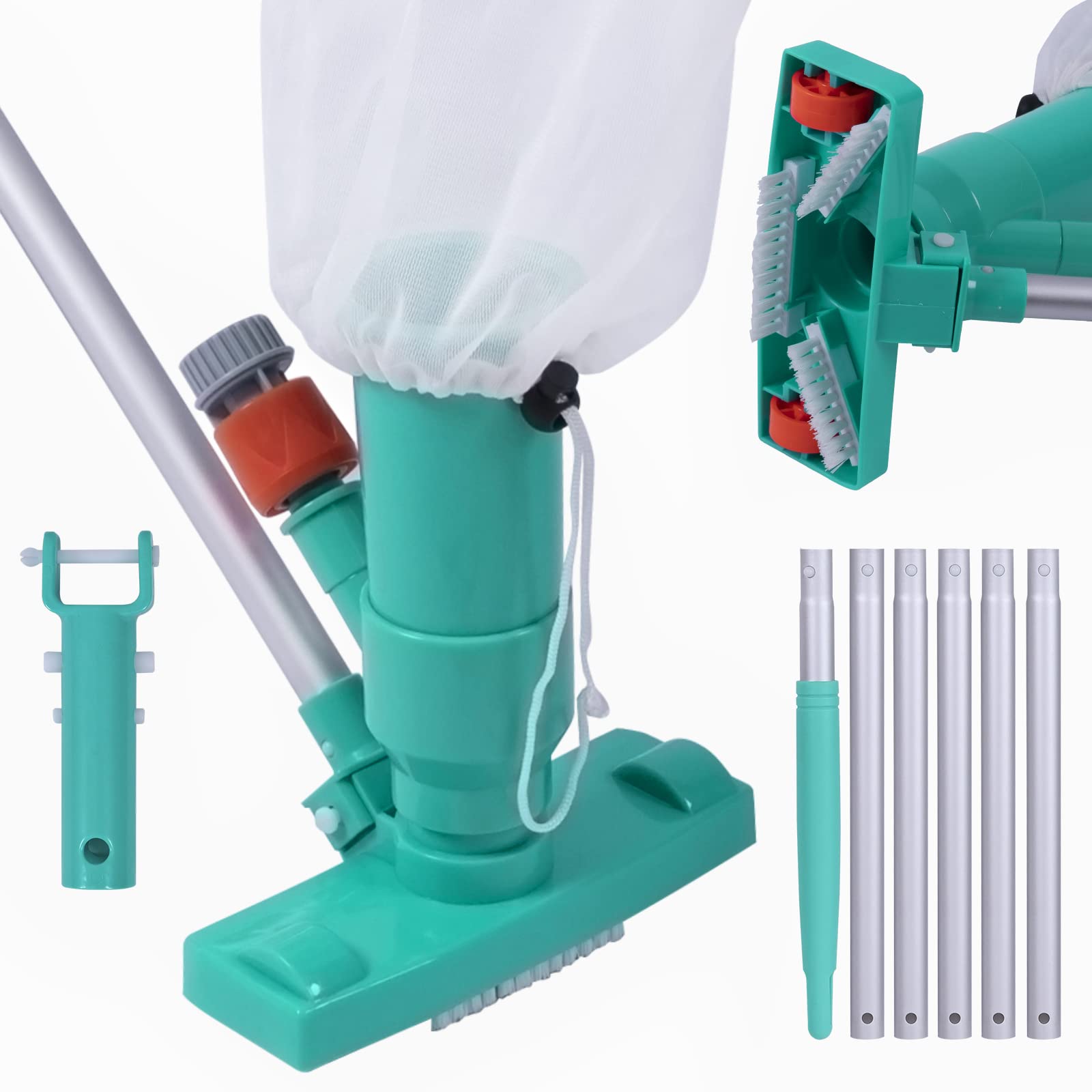 urchindj Underwater Jet Vacuum Cleaner, Portable Pool Vacuum Jet ...