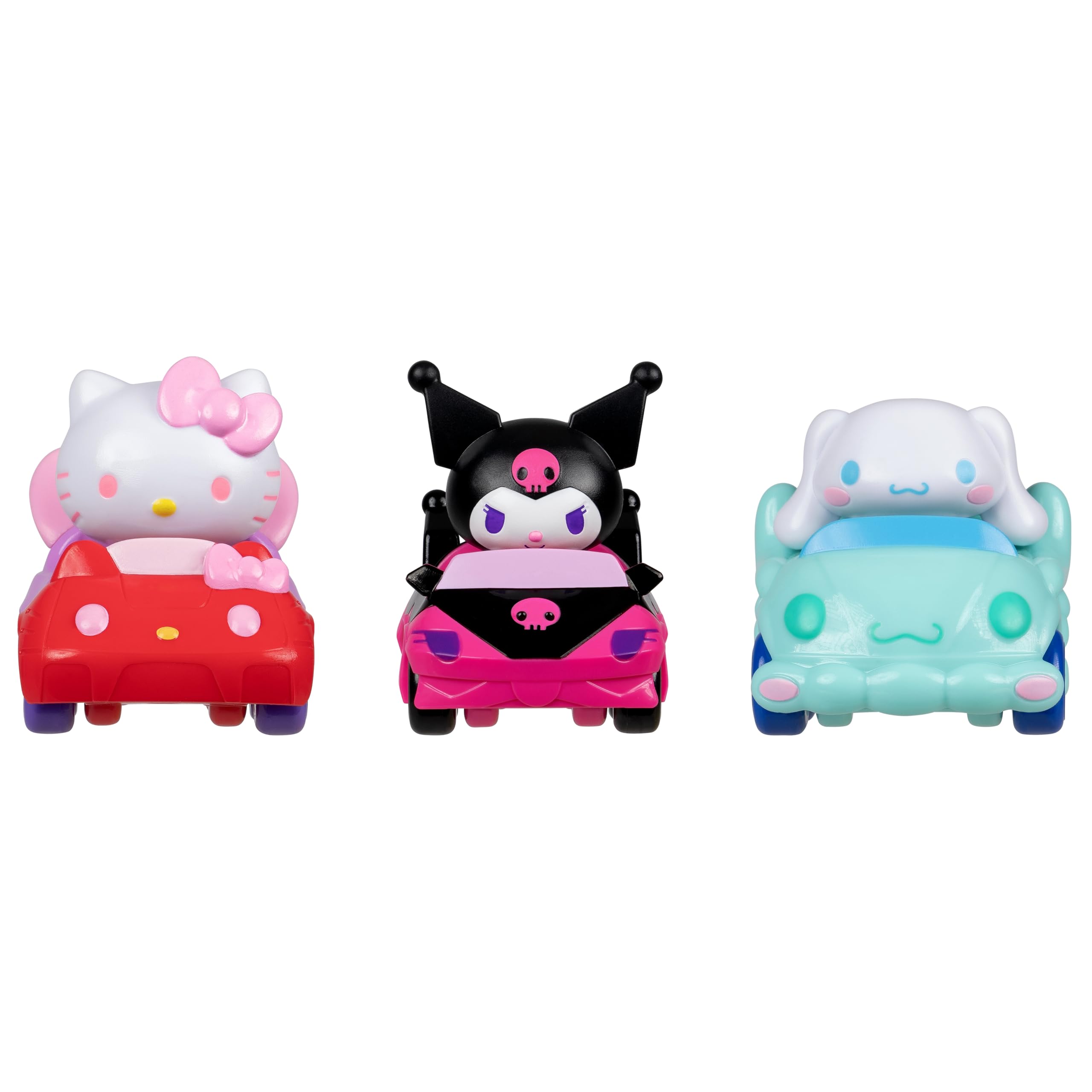 Jazwares Hello Kitty and Friends 2-inch Vehicle 3-Pack - Features Hello ...
