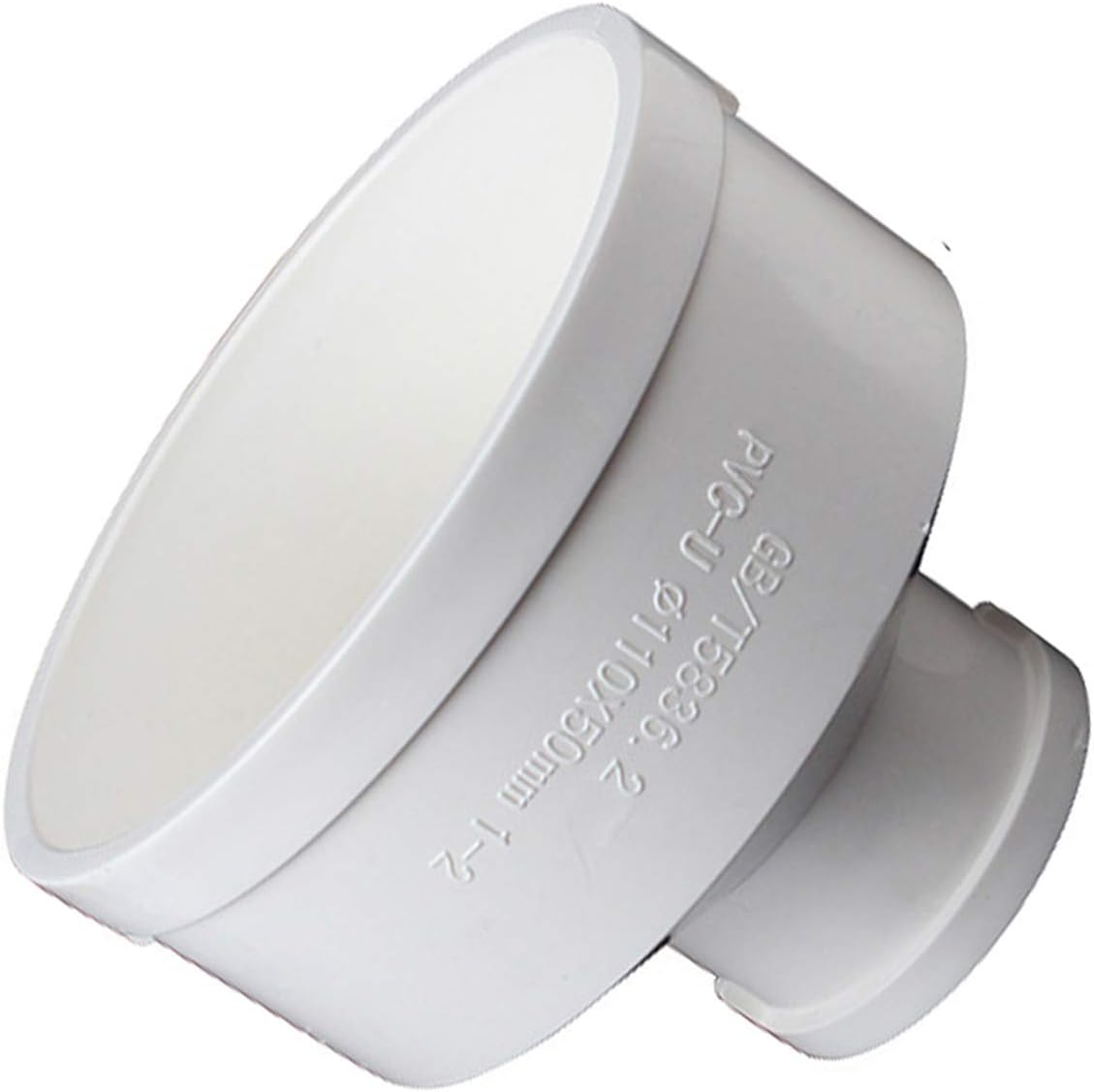 Plastic Duct Pipe Reducer Connector, Downpipe 110mm to 50mm Downpipe ...