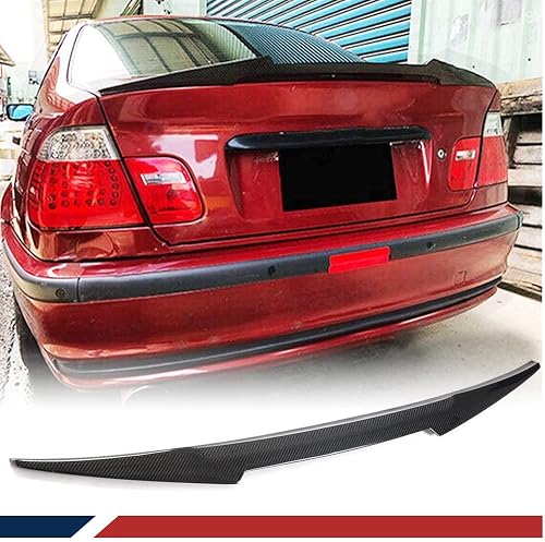 Carbon Fiber Trunk Spoiler Fits for BMW E46 Coupe 2-Door 1997-2006 Rear ...