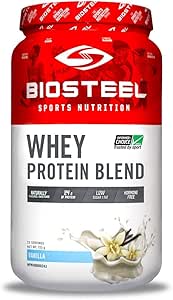 BioSteel Whey Protein Blend Vanilla, 725 gram: Amazon.ca: Health ...