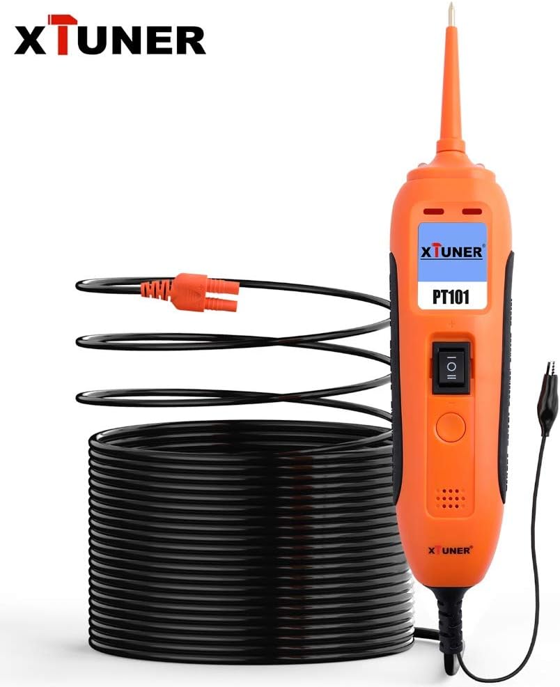 XTUNER PT101 12V/24V Power Probe Circuit Tester Electrical System ...