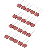 uxcell 10Pcs DIP Mounted Miniature Cylinder Slow Blow Micro Fuse T5A 5A 250V Red - - Amazon.com