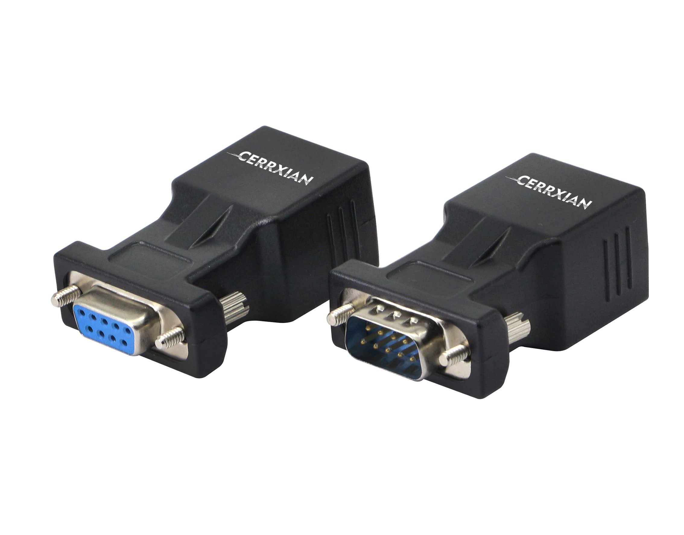 Mua CERRXIAN DB9 RS232 Male & Female to RJ45 Female COM Port to LAN ...