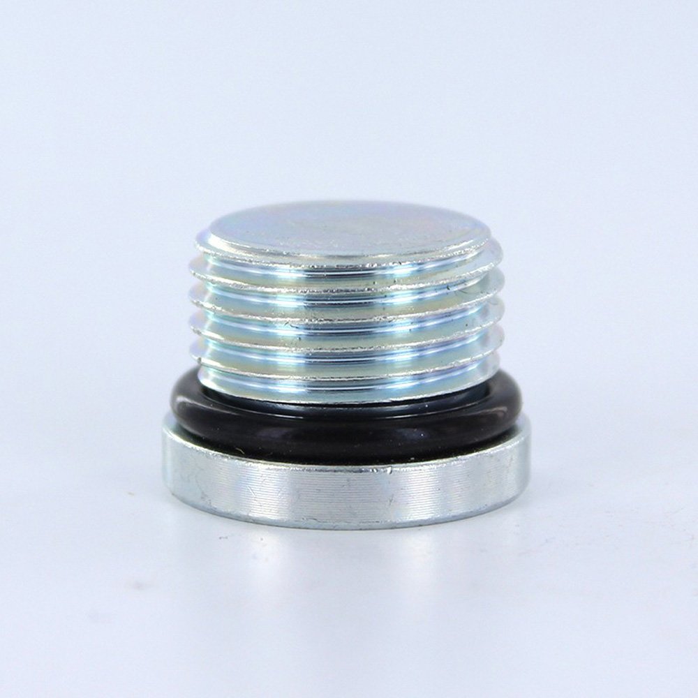 Parker 8 HP5ON-S SAE Hollow Hex Head Pipe Plug 3/4-16 ORB Male Steel ...